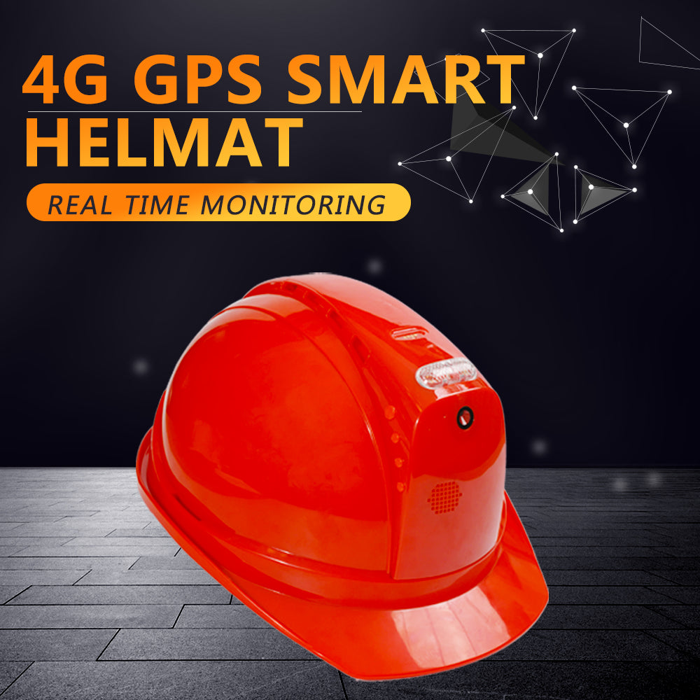 GPS Helmet-GPS Tracking Helmet for Workers – ChinaGPSTracker.com